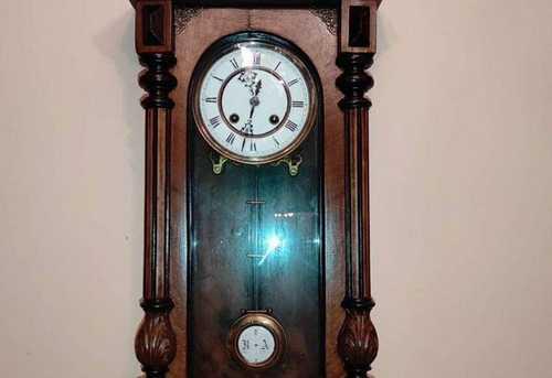 Часы старинные Густав Беккер 1890г