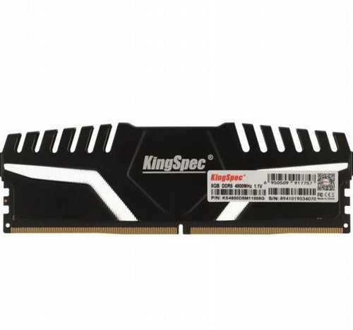 Kingspec dimm DDR5 8Gb KS4800D5M11008G 4800Mhz CL19 1.1В single rank с радиатором