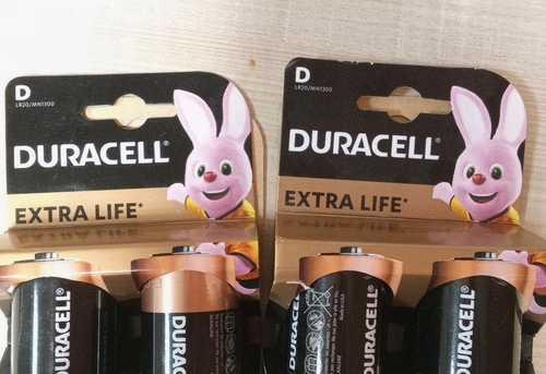 Батарейки Duracell D