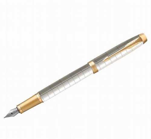 Ручка перьевая Parker IM Premium F318 Pearl GT F