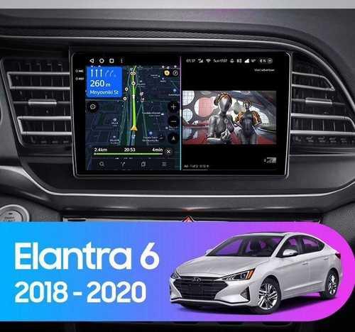 Штат магнитола Teyes CC3L wifi Hyundai Elantra 6