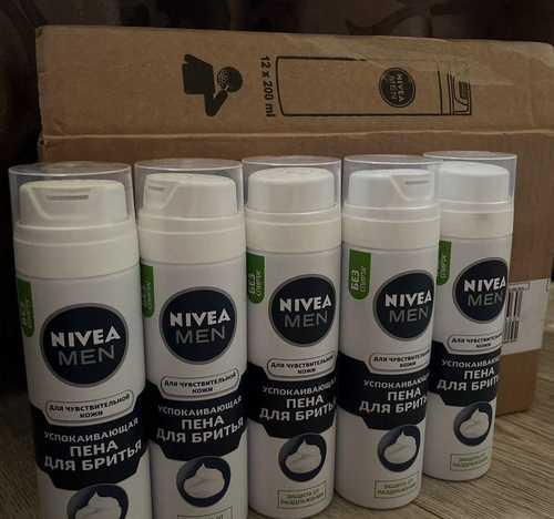 Пена для бритья nivea