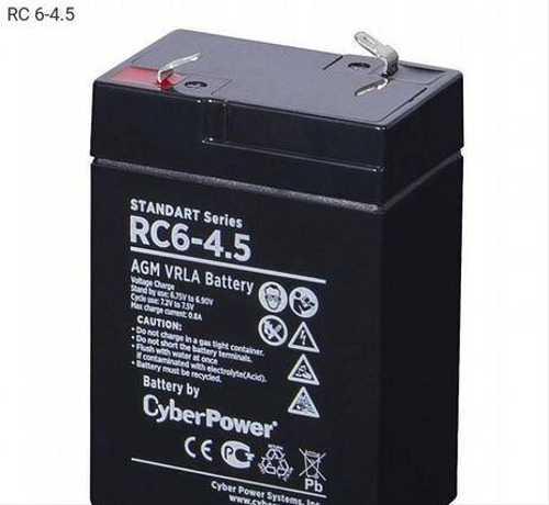 Батарея для ибп Cyberpower rс, RC 6-4.5
