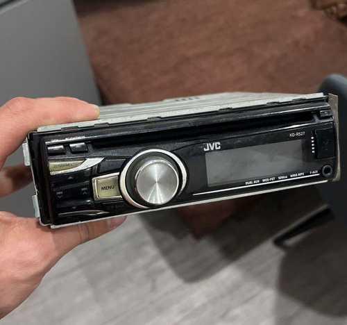 Магнитола jvc aux usb fm cd