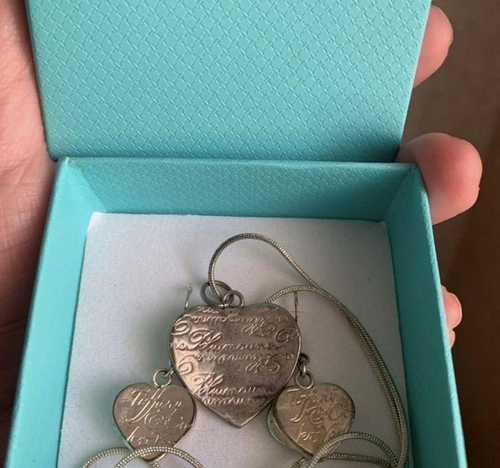 Подвеска Винтажная Tiffany&Co. Оригинал