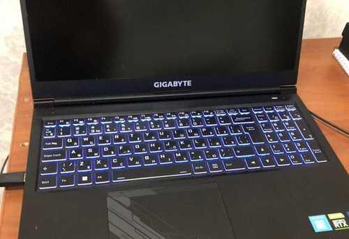 Игровой ноутбук 15.6" GIGABYTE G5 GE, 500 ГБ, Core i5-12500H, RAM 16 ГБ, GeForce RTX 3050 4 ГБ