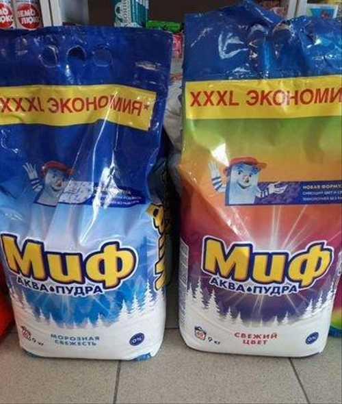 Стиральный порошок Миф 9кг