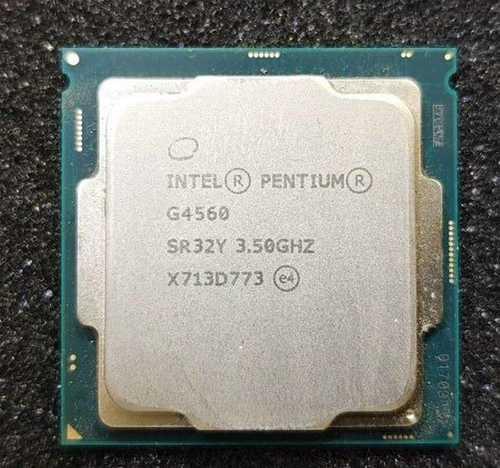 Процессор S1151 Intel Pentium G4560 3.50GHz