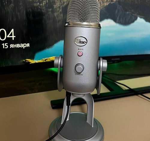 Студийный микрофон blue yeti