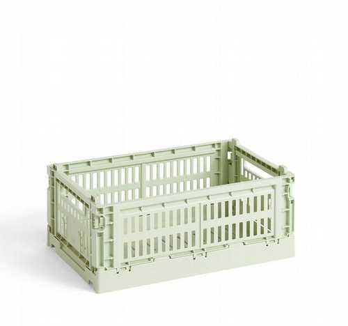 Ящик HAY Colour Crate S. Цвет Mint