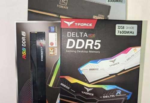 DDR5 32Gb 64Gb G.Skill Teamgroup Hynix A-Die 8000+