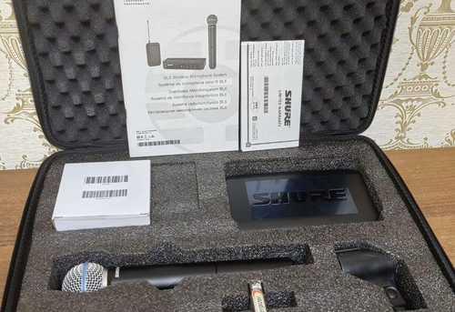 Shure blx24e/beta58-m17