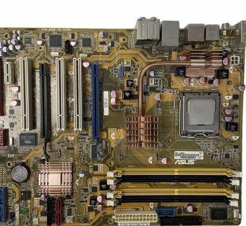 Материнская плата Asus P5KR Intel P35 Soc-775 ATX