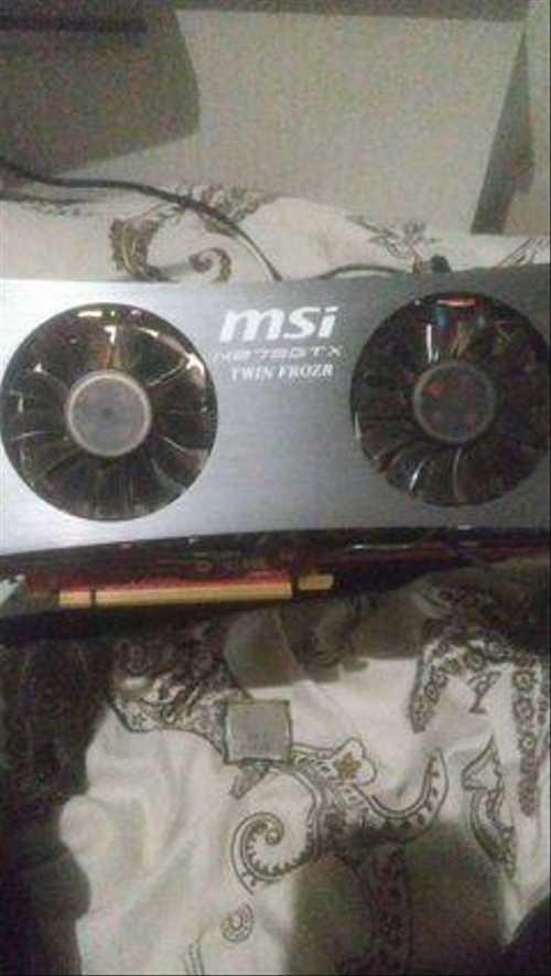 Видеокарта, Nvidia MSI n275gtx twin frozr