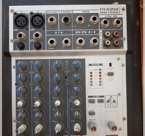 Микшер phonic mm 1002s