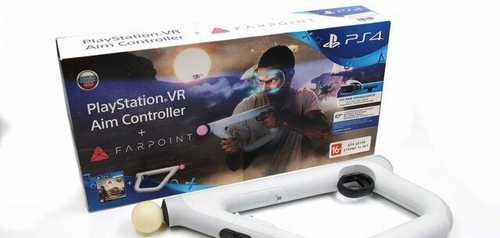 Контроллер-пистолет PS4 VR Aim Controller В Коробк
