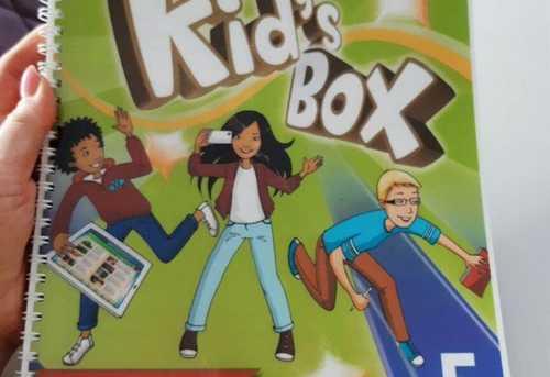 Учебник и рабочая тетрадь Kid's box 5 класс