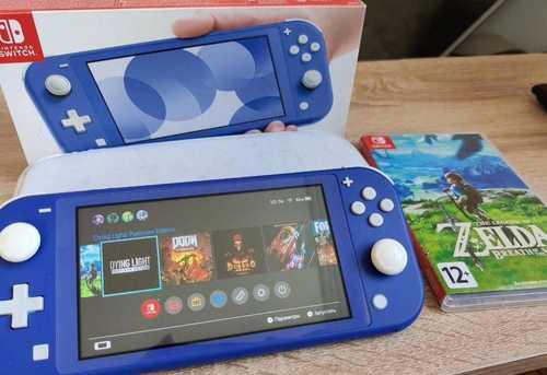 Nintendo switch lite с играми