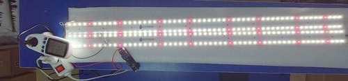 Quantum Line 115см 2*25w LED лампа для растений