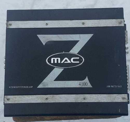 Усилитель 4 канальный Mac Audio Z 4100