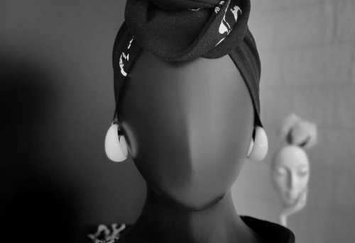 Чалма тюрбан женская гибкая повязка на голову