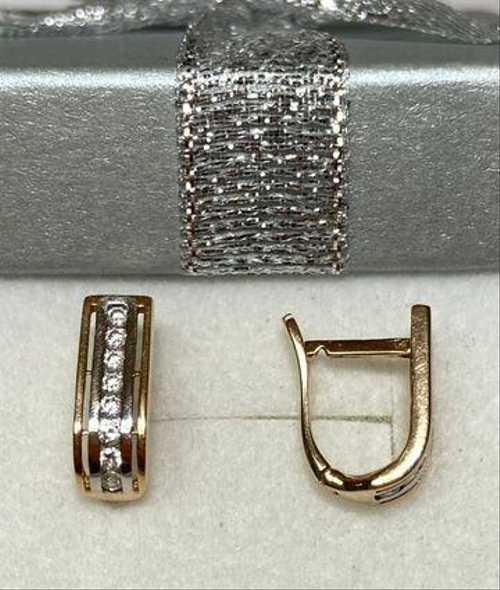 Золотые серьги
