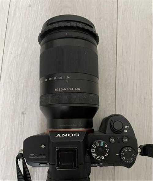 Камера Sony a7s mark ii, обьектив SEL 24-240