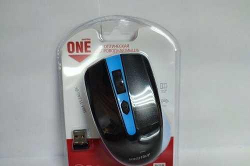 Мышка беспроводная SmartBuy ONE 352 черно/синяя