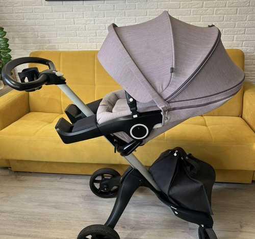 Коляска stokke xplory v6 2 в 1