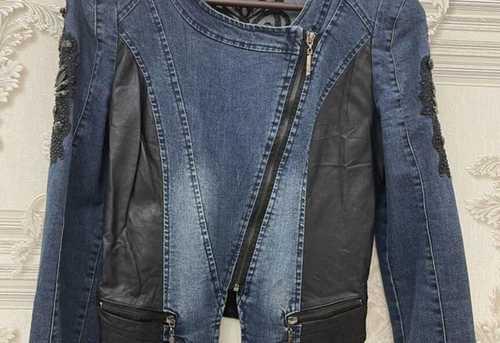 Джинсовая куртка женская 42 44 размер
