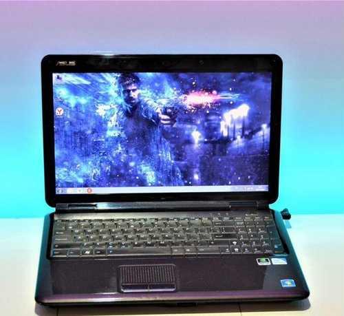 Ноутбук Asus 15.6" /Pentium T4400/DDR3 4Gb/GT320M