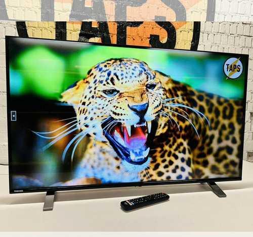 Меьровый Toshiba 109см UHD 4K SMART TV