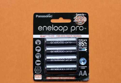 Аккумуляторы Panasonic Eneloop Pro AA 2550mAh