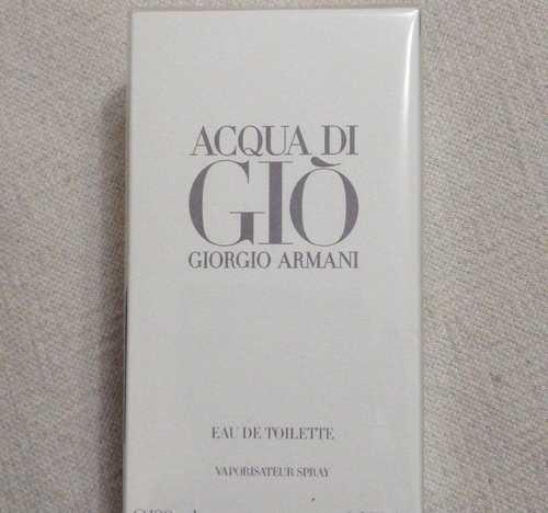 Туалетная вода "acqua DI GI giorgio armani"