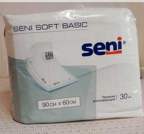 Пелёнки seni soft basic 90x60