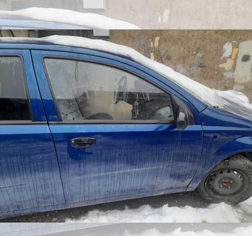 Дверь передний правый Chevrolet Aveo седан 2004