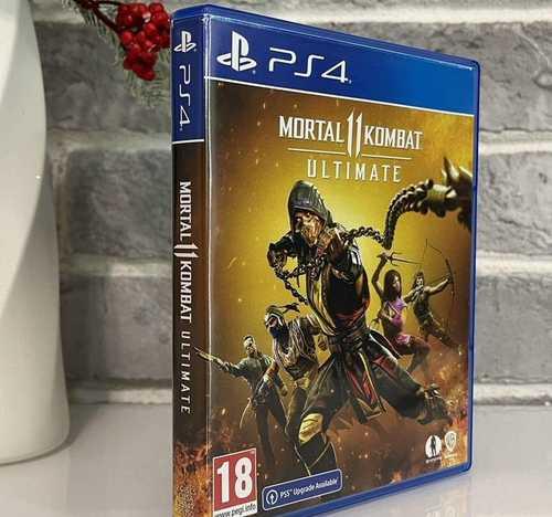 Mortal kombat 11 ultimate Ps4/Ps5 (диск)