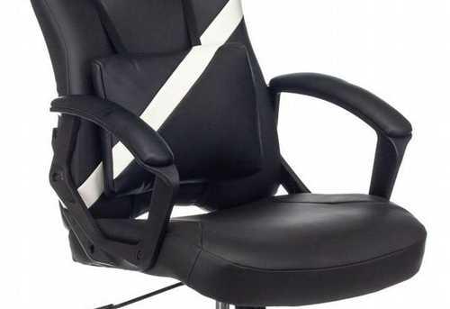Кресло игровое Zombie driver черный,белый,экокожа