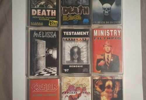 Аудиокассеты рок, метал, панк