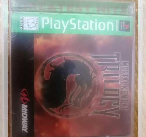 Playstation 1 mortal kombat trilogy ntsc/u