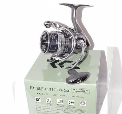 Катушка Daiwa 23 Exceler LT 3000S-CXH