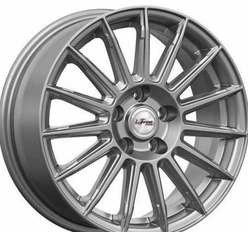 Диски iFree Азур 6,5x16 5x114,3 ET:40 60.1 Хай Вэй (Темно-серебристый цвет)