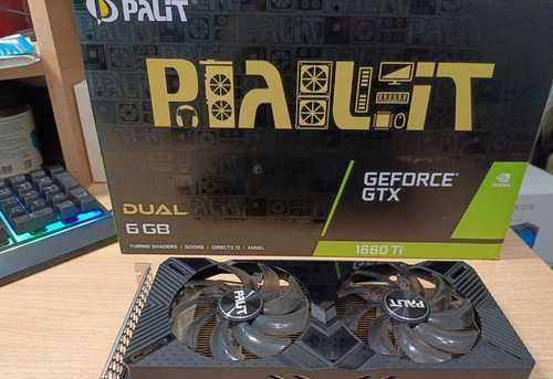 Видеокарта Palit GTX 1660ti 6gb