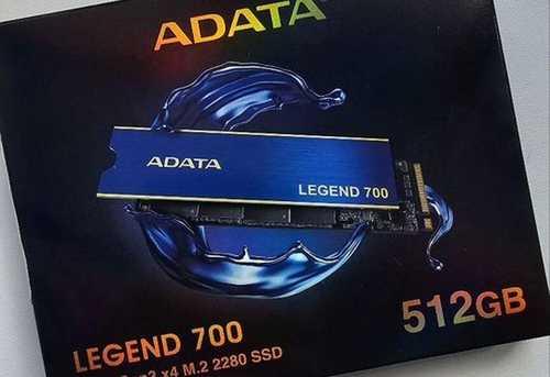 SSD 512 adata legend 700