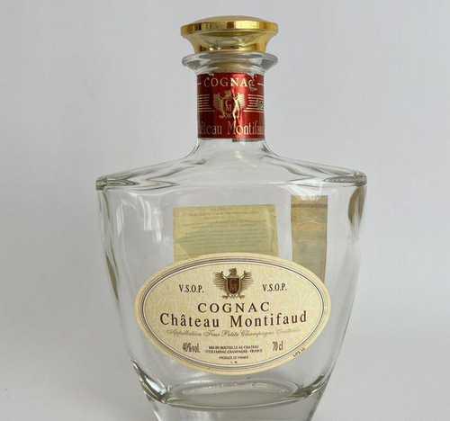 Бутылка от коньяка Chateau Montifaud vsop