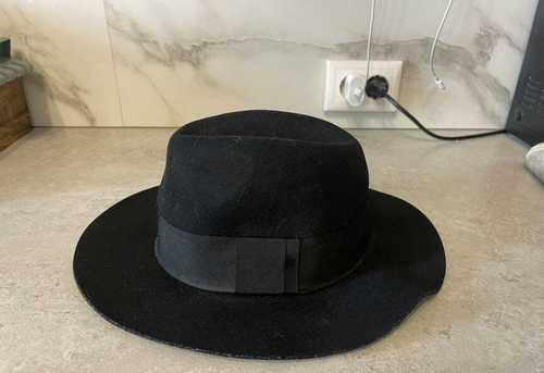 Шляпа черная фетровая женская H&M