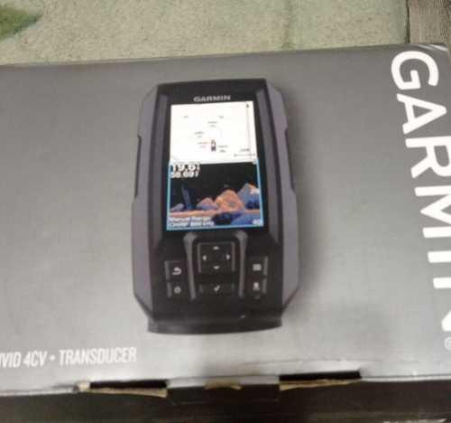 Эхолот garmin striker vivid 4cv с датчиком gt20 tm