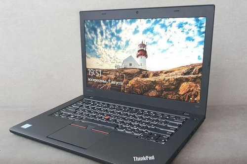 Удобный тонкий легкий ThinkPad T460 IPS FHD i5 SSD