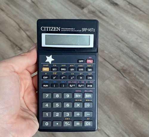 Калькулятор citizen srp-145tii