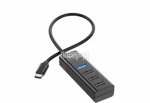 Хаб USB Hoco HB25 Easy 3xUSB 2.0/1xUSB 3.0 ка